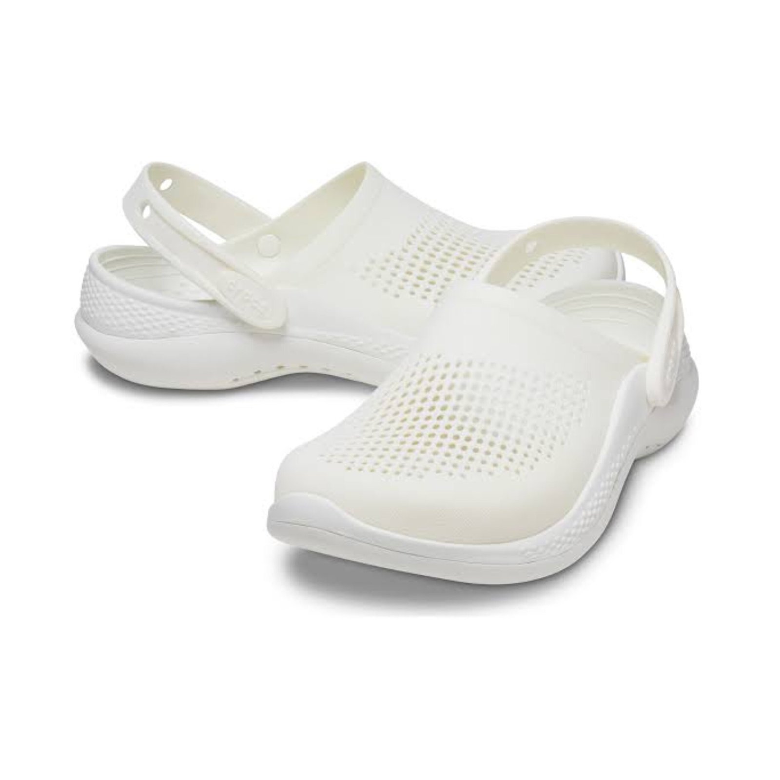 Crocs Literide 360 clogs (Almost White) - sneakzy.in